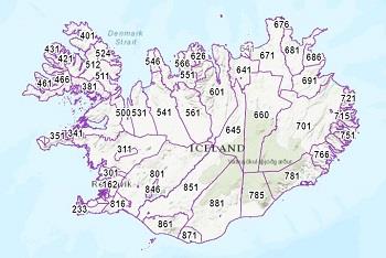 Póstnúmeraskrá PFS nú aðgengileg á vefnum